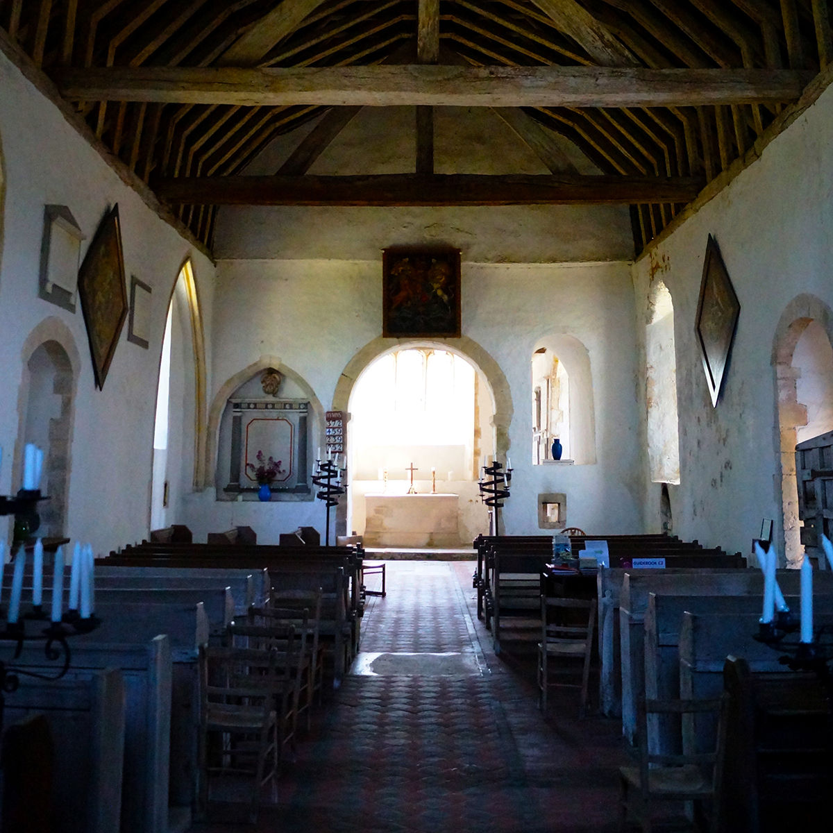 Old Hamsey Church; an Island in the English Countryside – Staring Out ...